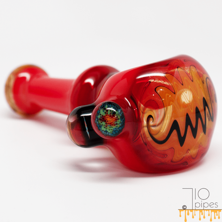 Cowboy Glass Fully Worked Hand Pipe | Online Smoke Shop | 710 Pipes