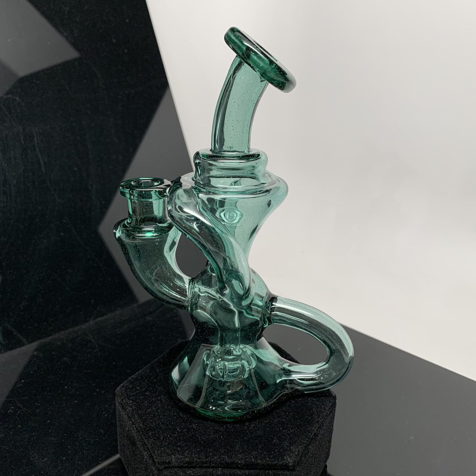 Happy Time Dual Klein Recycler – Online Smoke Shop | 710 Pipes
