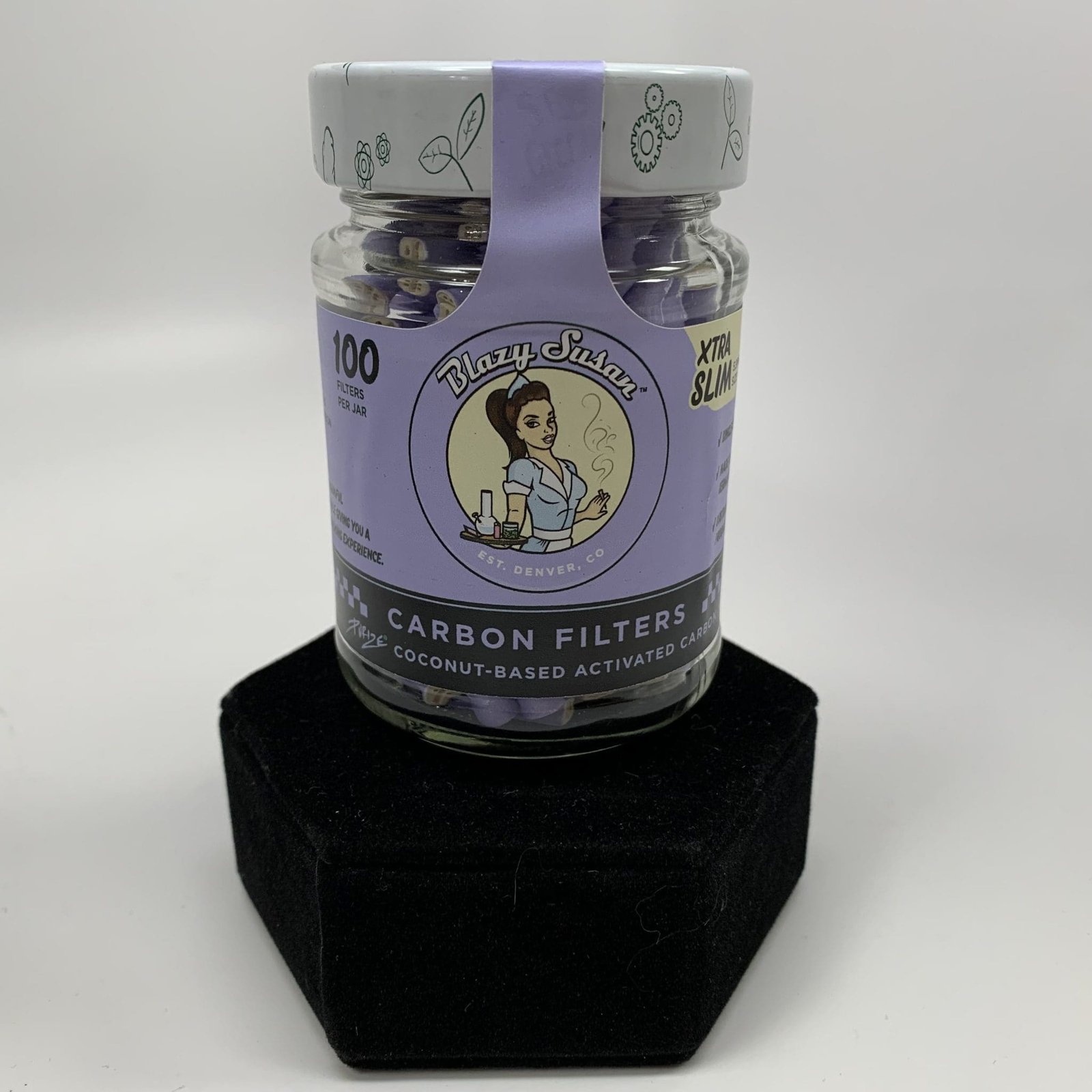 Blazy Carbon Filter Purple | Online Smoke Shop | 710 Pipes