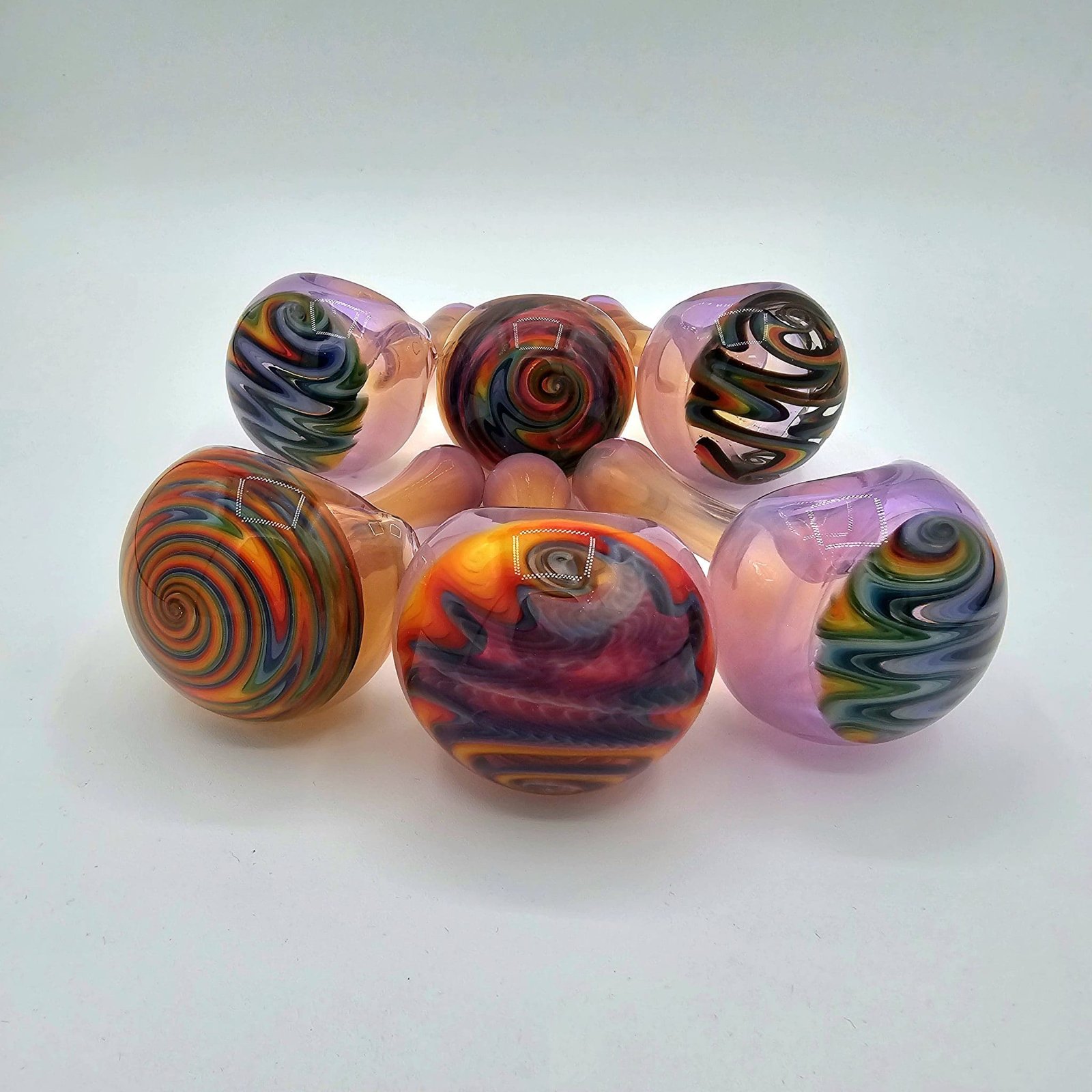 Goathouse Rainbow Wig Wag Spoon | Online Smoke Shop | 710 Pipes